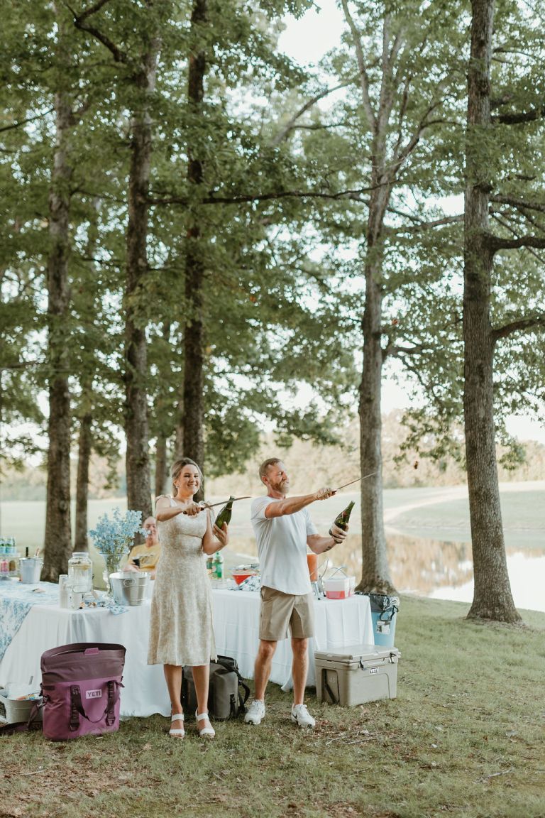Something Blue Engagement Party – H. Ownby Events